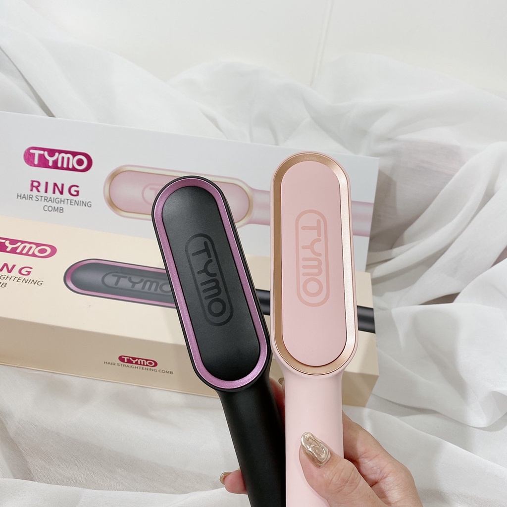 ♡ichi♡ TYMO 懶人直髮器 直髮梳 離子梳 電子梳 RING 智慧造型夾 離子夾 SWAY | 蝦皮購物