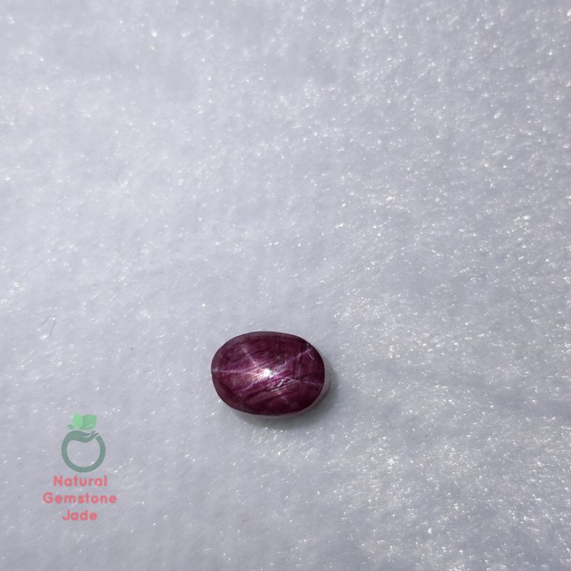 星光紅寶石 星紋紅寶 3.4Ct Start Ruby | 蝦皮購物