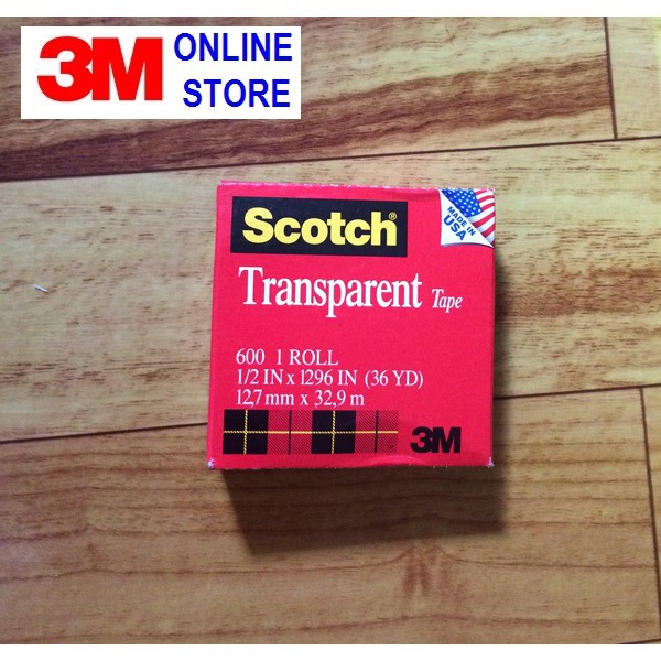 3m SCOTCH 600 墨水測試用膠帶,油漆測試,尺寸 12,7mm x 32,9 m | 蝦皮購物