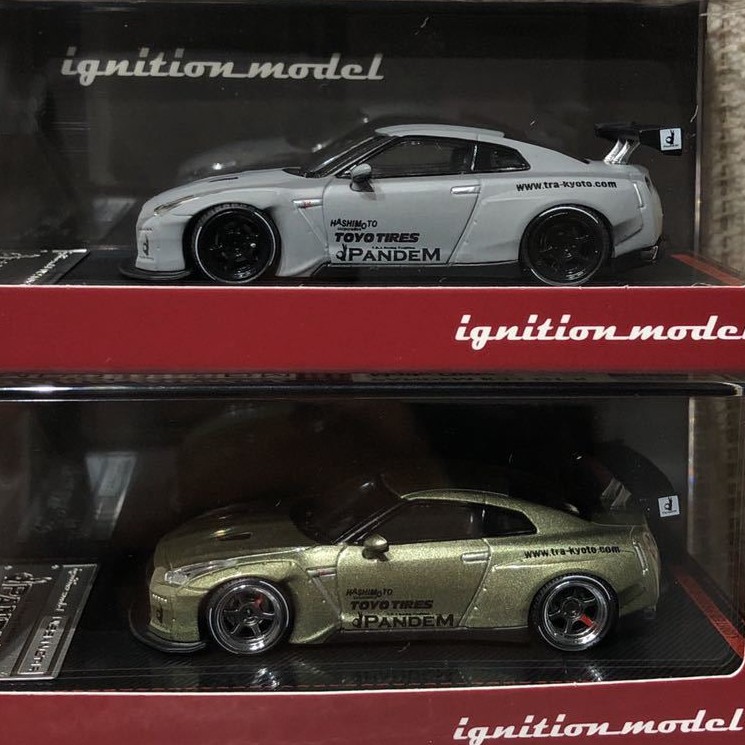 [全新日本限定品未拆封] 1/64 Ignition Model PANDEM R35 GT-R 兩台 | 蝦皮購物