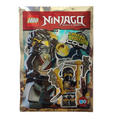 《Brick Factory》樂高 LEGO 891611 Cole 阿剛 黑忍者 Ninjago 限定版 旋風忍者 | 蝦皮購物