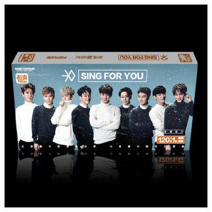U【現貨 MB1】EXO SING FOR YOU 經典珍藏明信片 單盒價 | 蝦皮購物