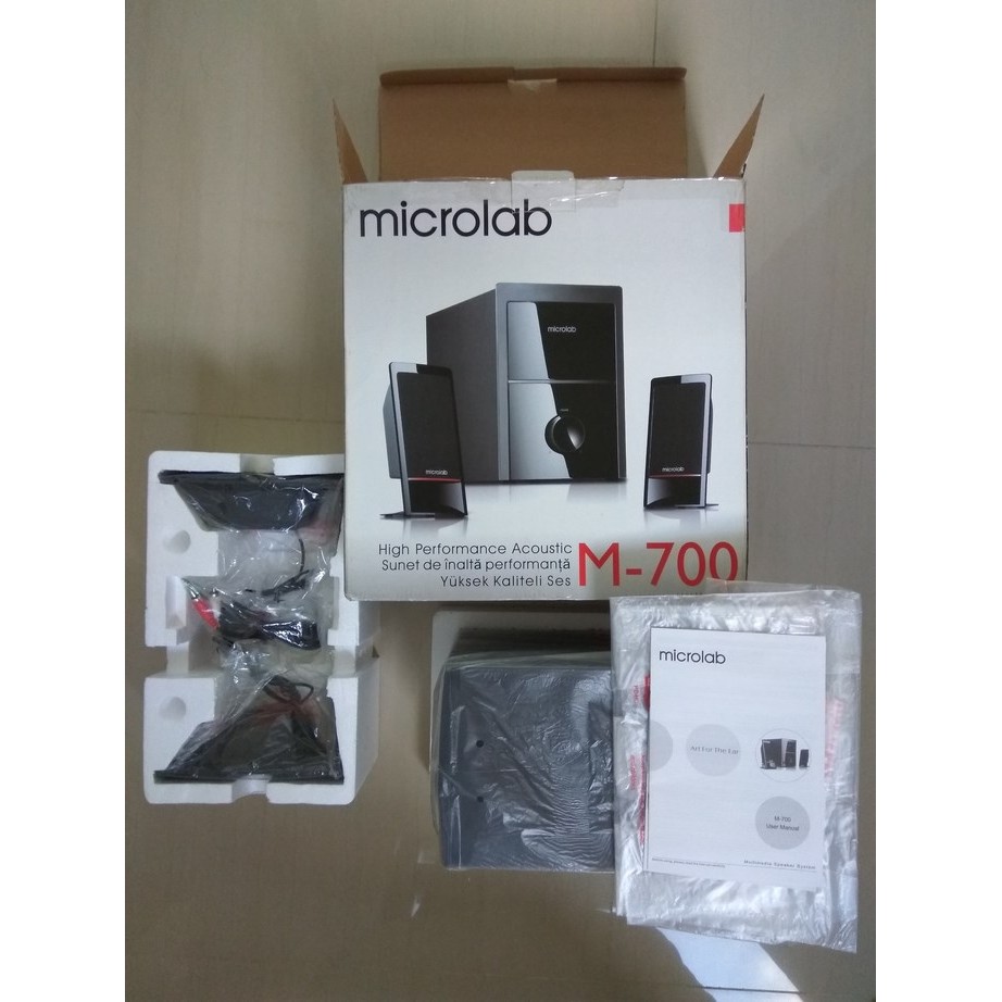Microlab M700/M-700 2.1 時尚鏡面多媒體喇叭/電腦喇叭/音箱 | 蝦皮購物