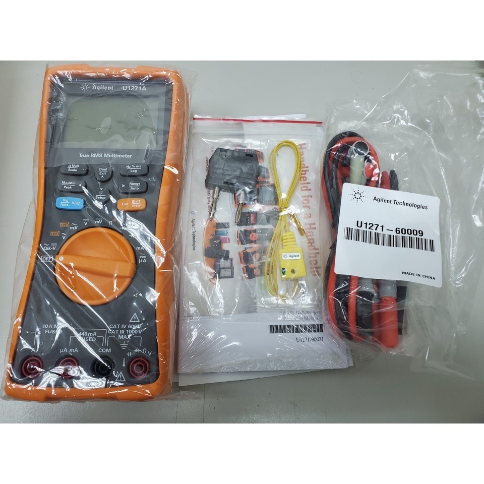 亞傑科技 Agilent 安捷倫 U1271A 四位半 手持式數位萬用電表 (含稅價) 現貨 | 蝦皮購物