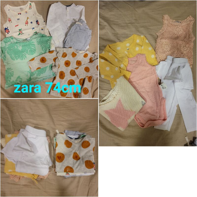 【二手】春夏幼兒Zara 74cm 10件打包價 | 蝦皮購物