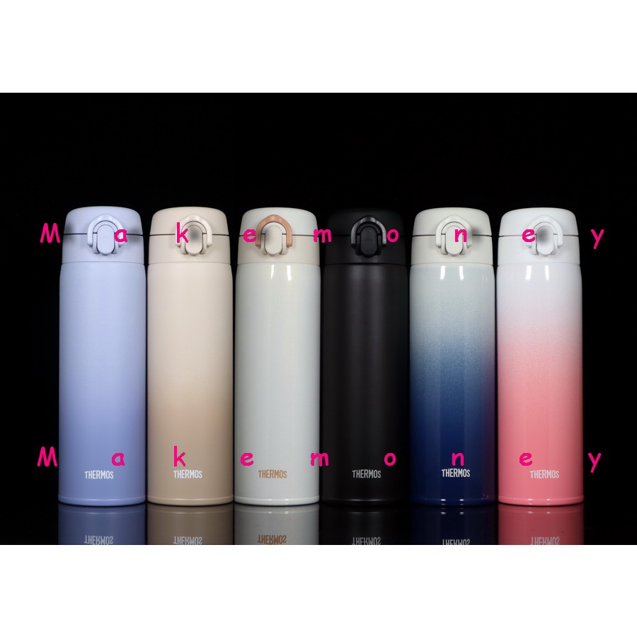 新款 Thermos膳魔師 JALC-500 不鏽鋼真空保溫瓶 0.5L 500ML 超輕量 漸層色 彈蓋直飲 | 蝦皮購物