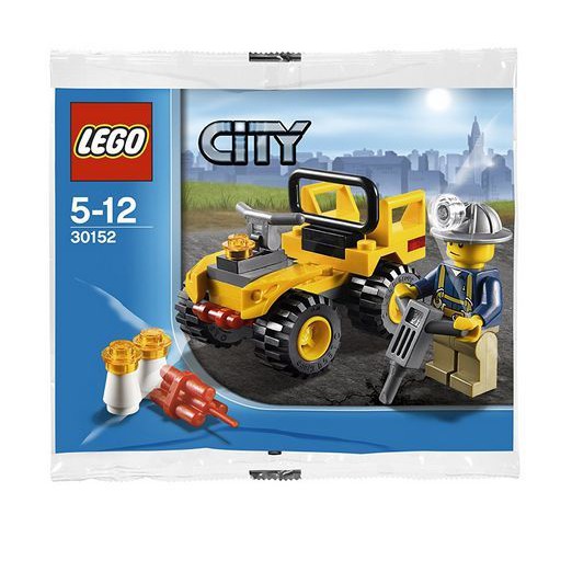 [任三件再折200] LEGO 樂高 CITY 30152 迷你挖掘組 | 蝦皮購物