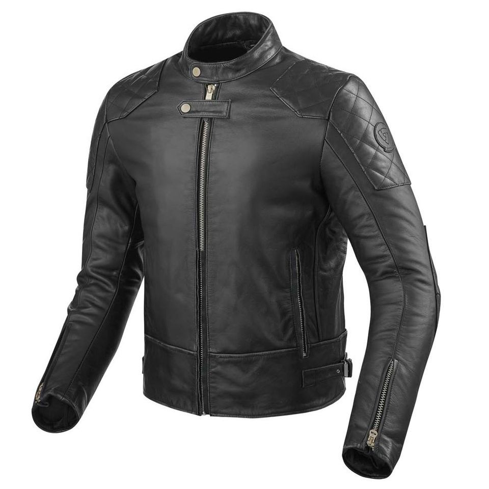 【德國Louis】REVIT Lane 摩托車騎士皮衣外套 黑色植物鞣製水牛皮護具夾克舊化風格真皮防摔衣編號500370 | 蝦皮購物