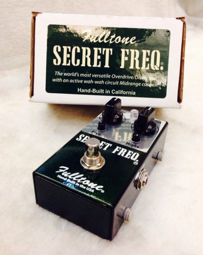 【立昇樂器】Fulltone Secret Freq 美國經典手工 單顆破音效果器【原廠公司貨】 | 蝦皮購物