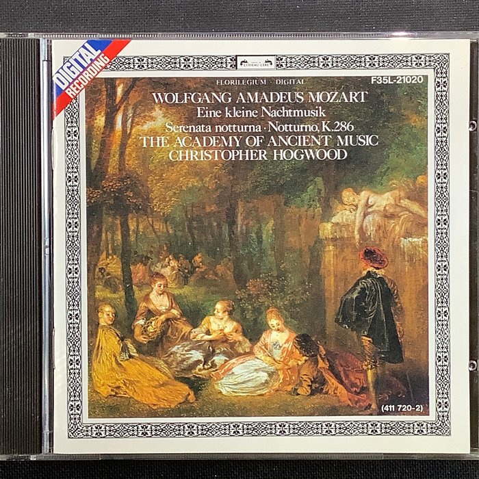 Mozart莫札特-弦樂小夜曲 Hogwood霍格伍德/指揮 天堂鳥唱片 舊版1984年老日本版無ifpi | 蝦皮購物