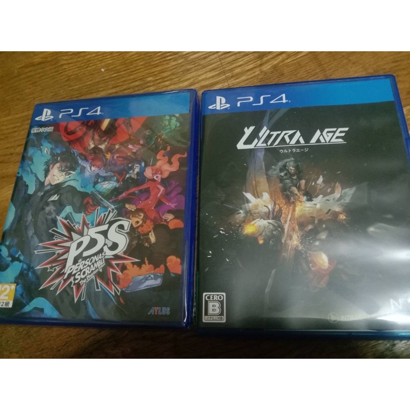 PS4 終極時代+p5s兩片（如圖） | 蝦皮購物