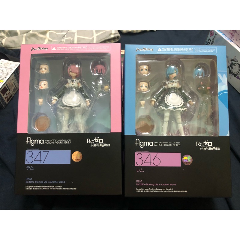 Figma 346 347 拉姆 ram 雷姆 蕾姆 rem 可動 從零開始的異世界生活 max factory | 蝦皮購物