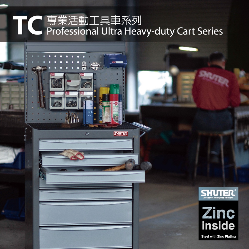 免運 樹德工具車 工作車 TC4-512 方孔掛鈑 掛板 抽屜零件收納車 五金收納 置物車 台製收納車 掛板車 | 蝦皮購物