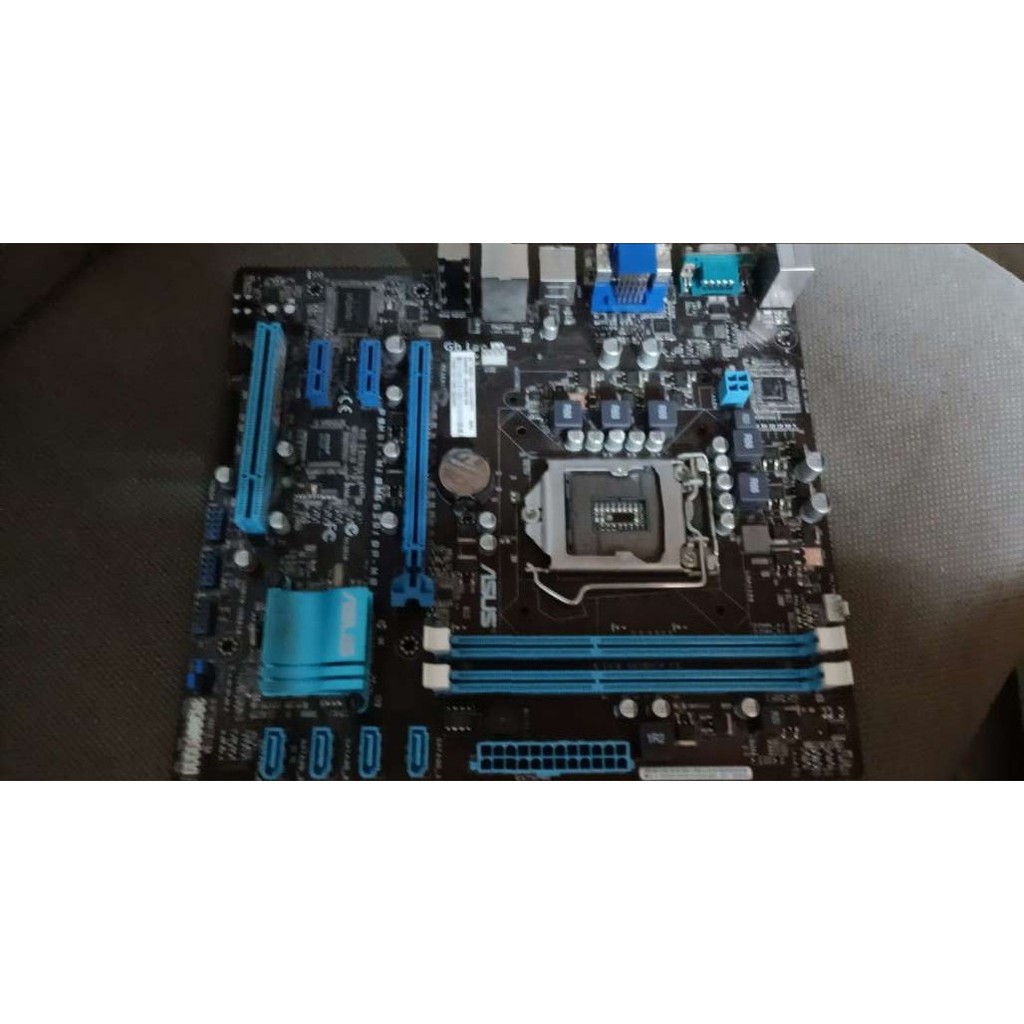 含稅 華碩 P8H61-M/BM6620/DP_MB 附檔板 1155 保固1個月 07M878 | 蝦皮購物