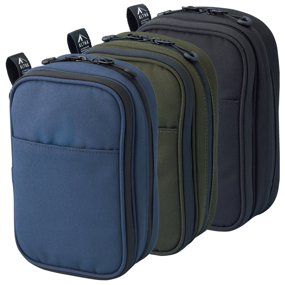 LIHIT LAB. ALTNA系列 雙層多用途包(A-7765)三色可選購 收納小物方便使用 | 蝦皮購物