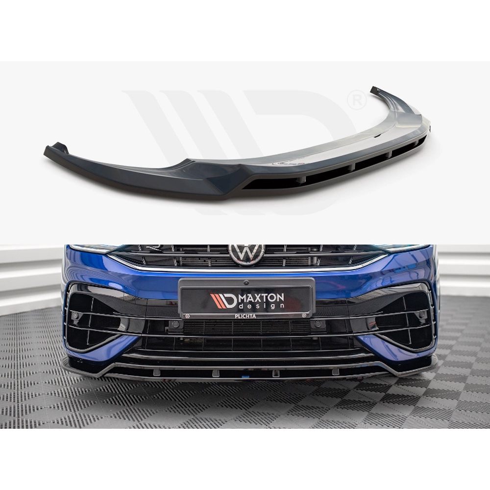 Maxton design VW TIGUAN R / R-LINE MK2 FACELIFT MD 前下巴 / 福斯 | 蝦皮購物