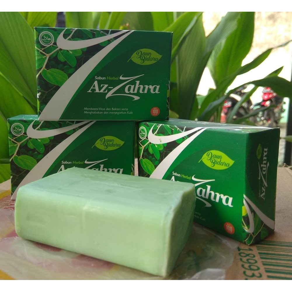 Sabun Herbal Daun Bidara Az-Zahra 100gr Penyegar Kulit | 蝦皮購物