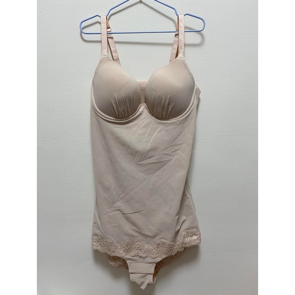 華歌爾 日本製 金華歌爾 La Vie Aisee 連身塑身 膚色 B75 B80 | 蝦皮購物