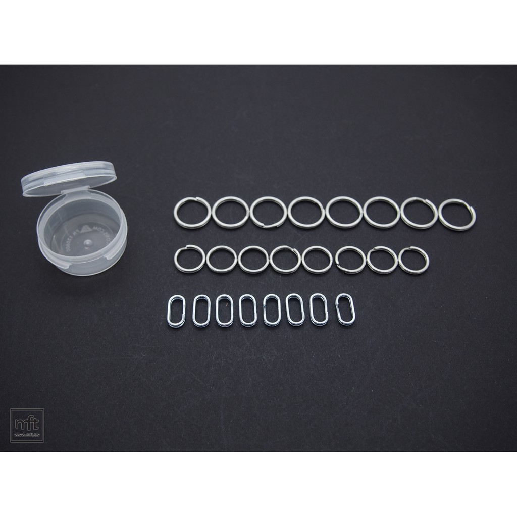 MFT 美國 TEC Accessories Split Ring Kit #2 多種規格 鑰匙圈環 橢圓形 | 蝦皮購物