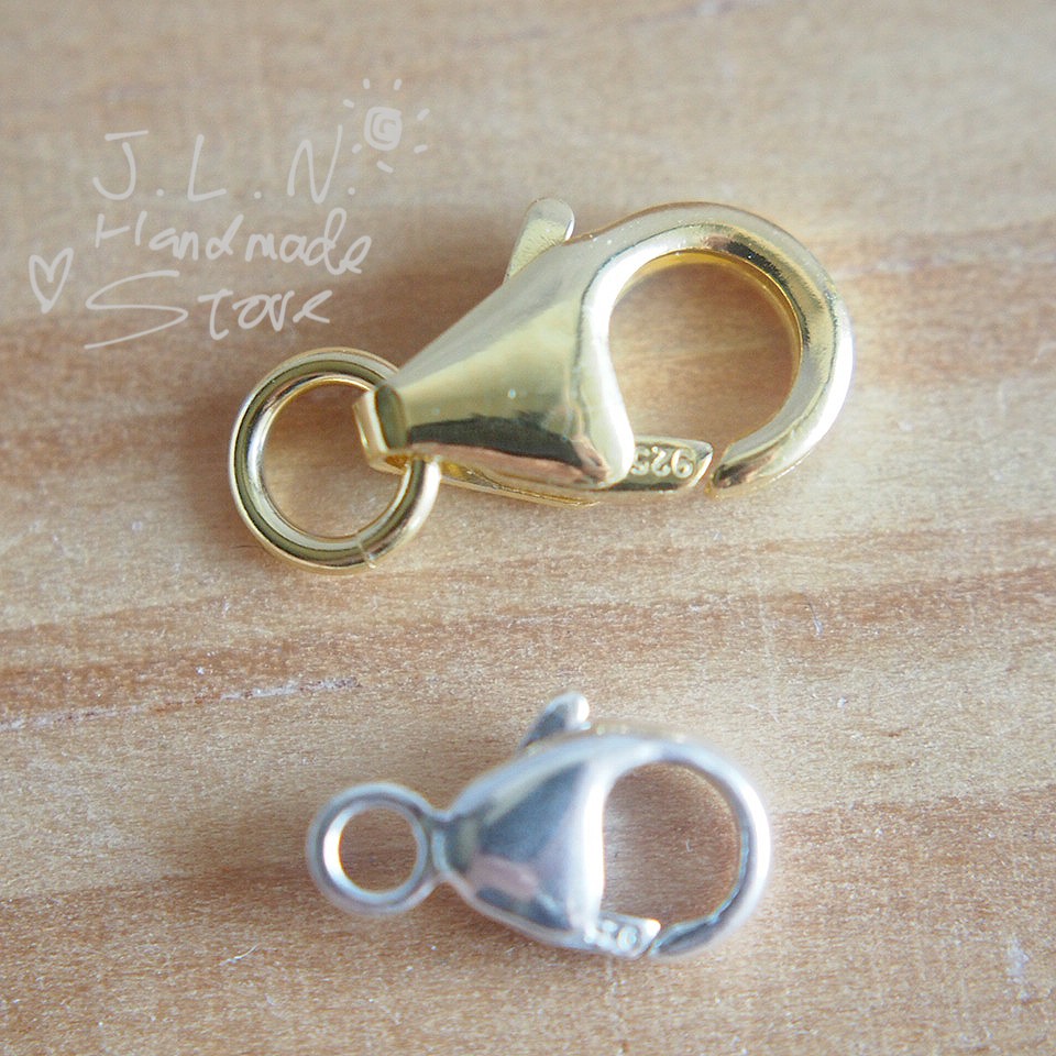 J.L.N.S925純銀龍蝦釦 基礎金具 | 蝦皮購物