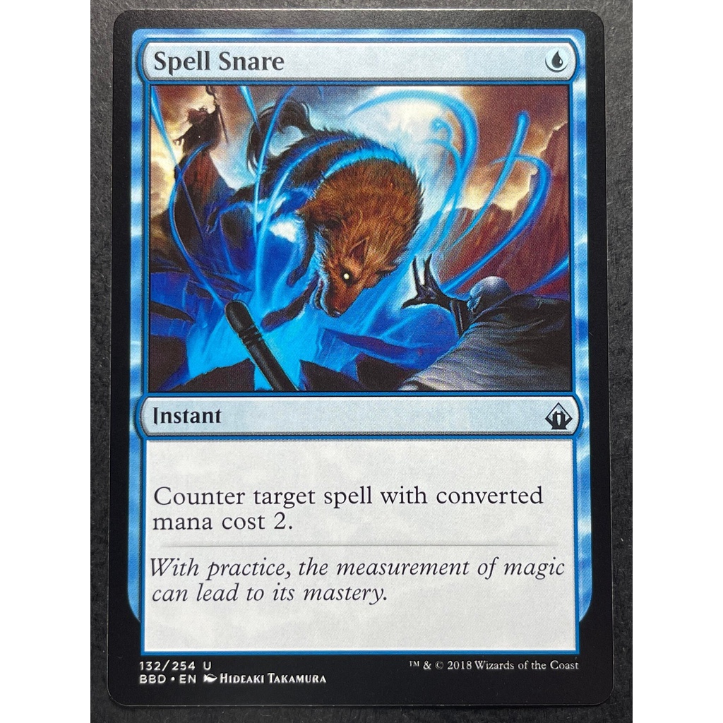 [Lucky] 🌸魔法風雲會 MTG🌸 火線齊心 (BBD) 圈套咒語 Spell Snare | 蝦皮購物