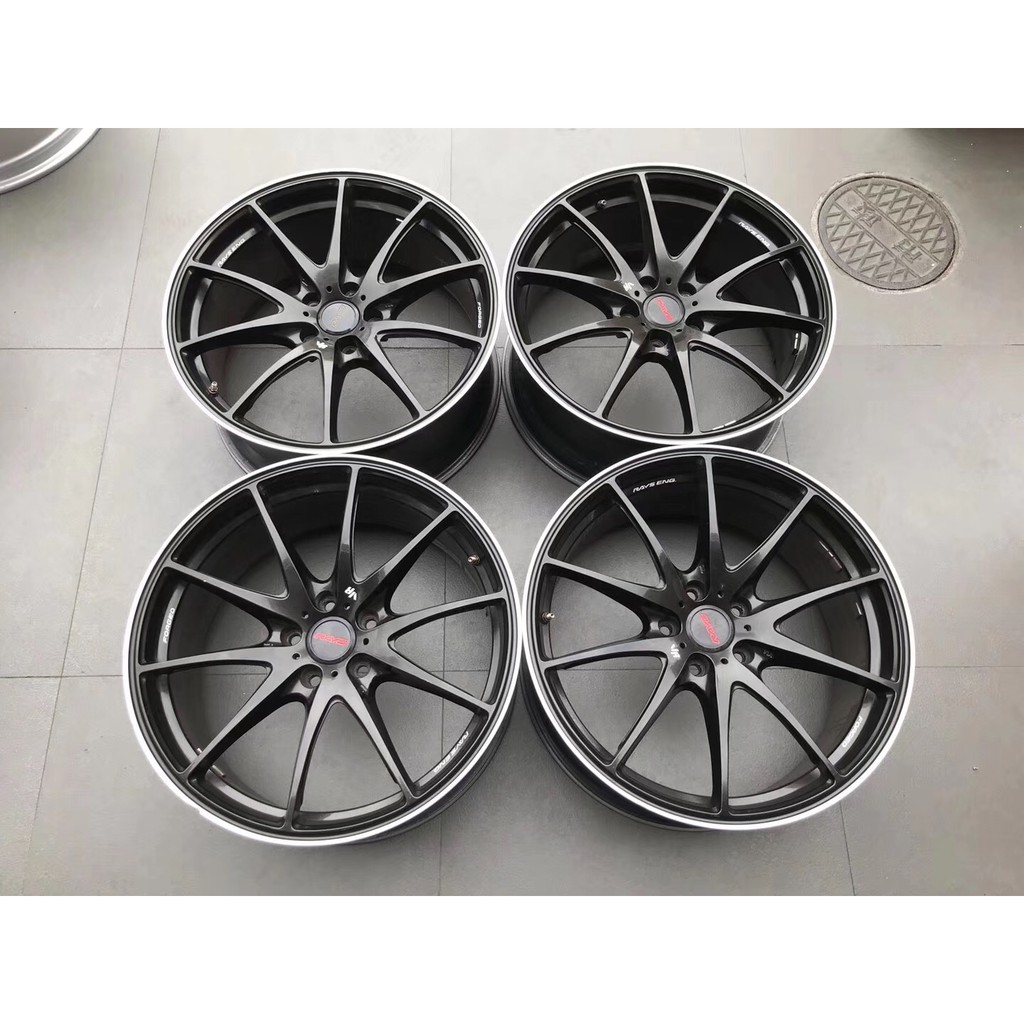 【YGAUTO】二手時間 RAYS 日本 正品 G25 二手 19 吋 5/112 前後 8.5J ET38 | 蝦皮購物
