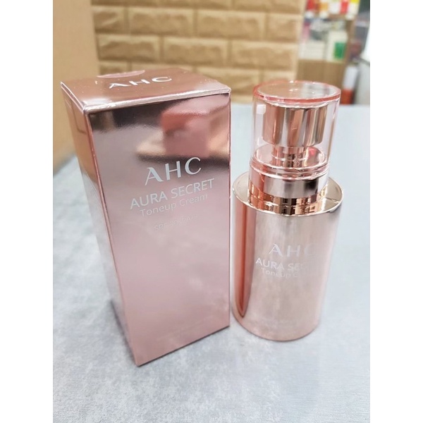 現貨 韓國AHC素顏霜50g/10g遮瑕 提亮粉紅素顏霜 | 蝦皮購物