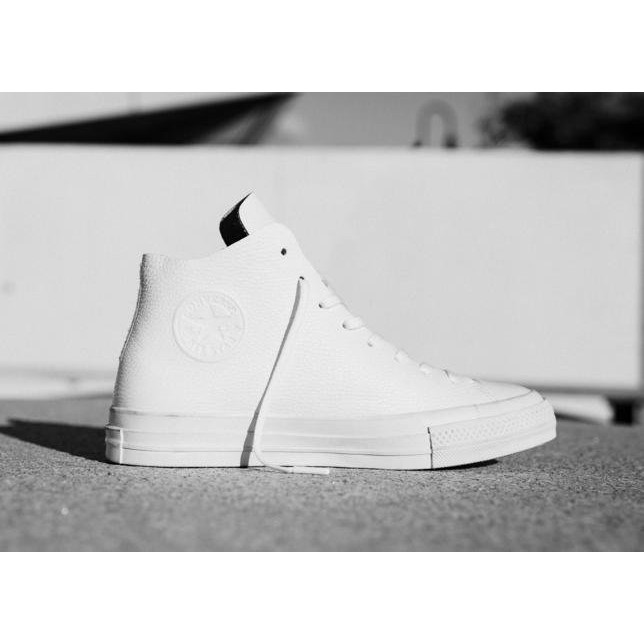 Converse CHUCK TAYLOR PRIME 154837C 全白 氣墊 高筒皮革 | 蝦皮購物
