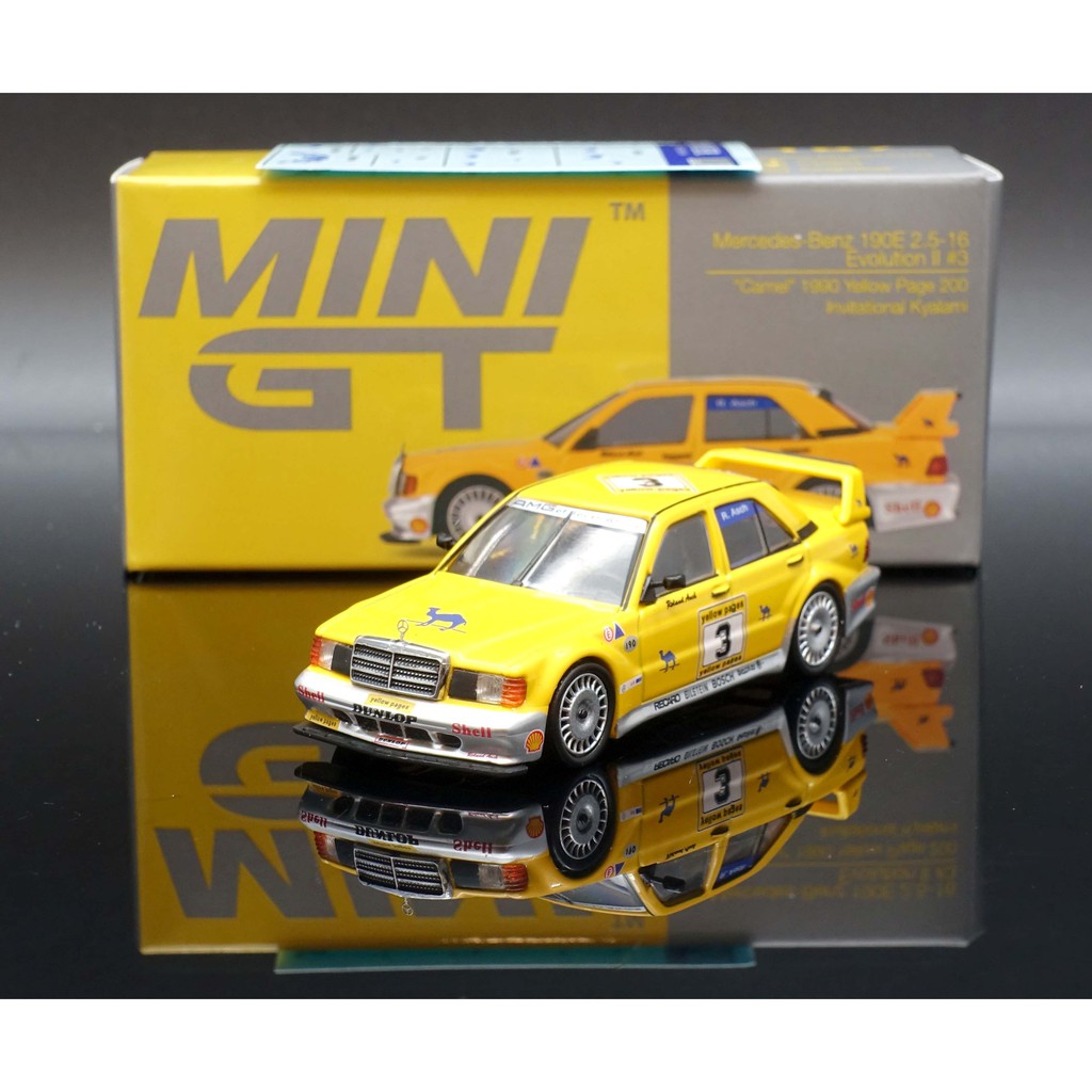 最後一台 Mini GT 1/64 Mercedes-Benz 190E EVO 2 #3 #187 MASH | 蝦皮購物