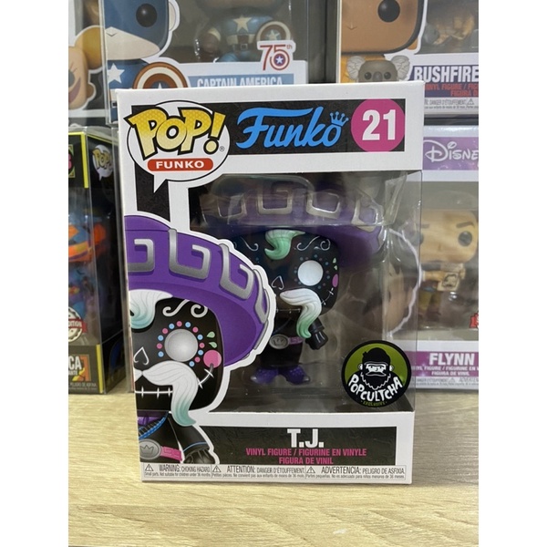 FUNKO POP 21 T.J. tj 原創人物 墨西哥亡靈節骷髏 spastik plastik 公仔 澳網限定 | 蝦皮購物
