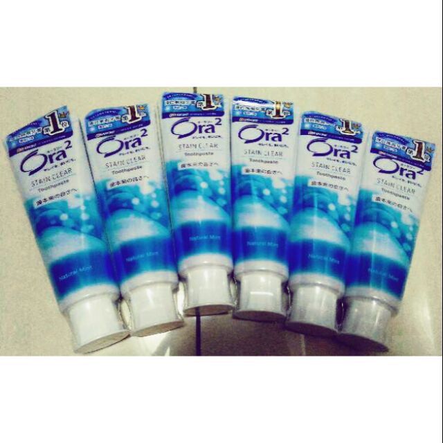 日本 Ora2 淨白無暇牙膏-薄荷 140g | 蝦皮購物