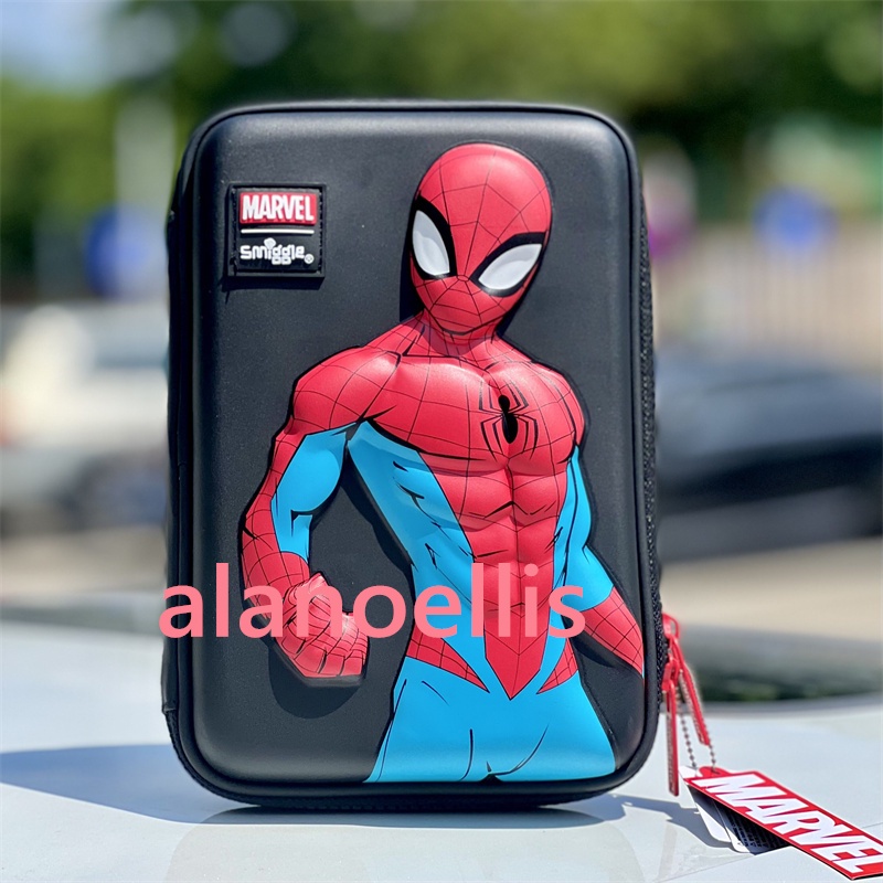 Smiggle 雙肩包 Marvel Classic backpack Marvel Spider-Man Junior | 蝦皮購物