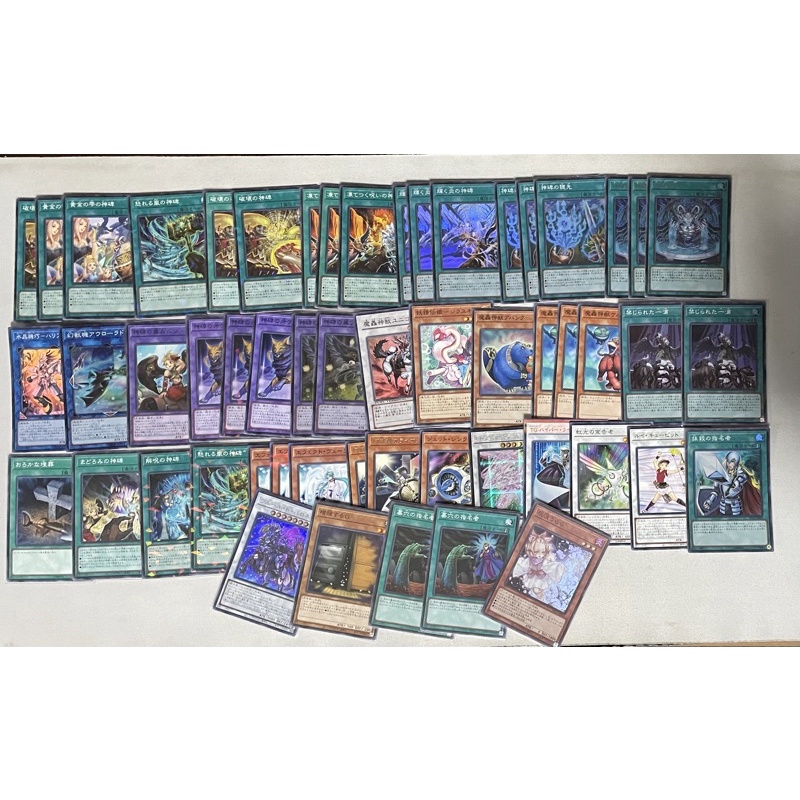 OCG 遊戲王 版本隨機 DBTM 神碑 牌組 54張 灰流麗 神碑的穗先 鮮花女爵 烙印融合 | 蝦皮購物