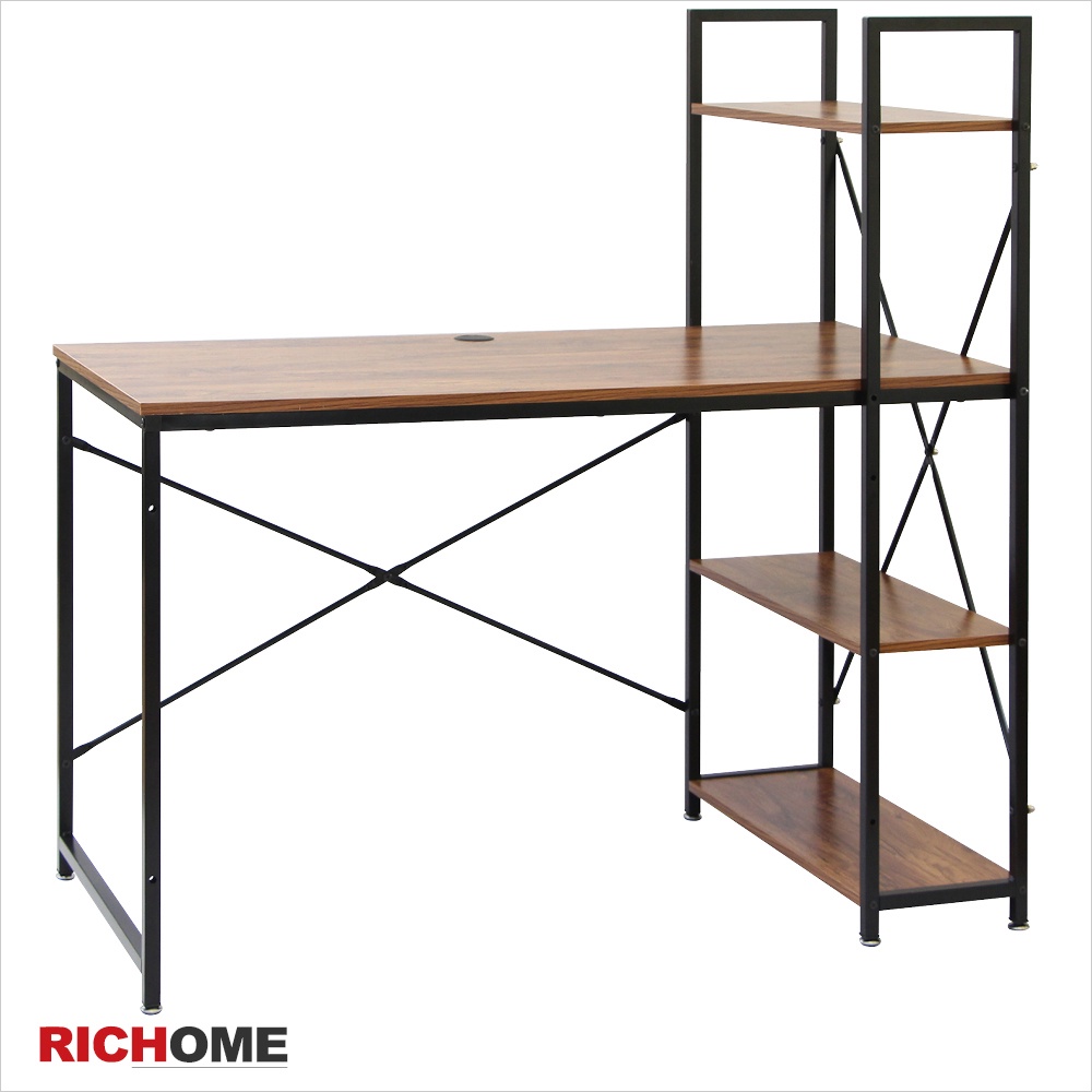 RICHOME 福利品 DE-291-1 DE-293 工作桌 防潑水 書架 書桌 電腦桌 辦公桌 層架 近全新 | 蝦皮購物