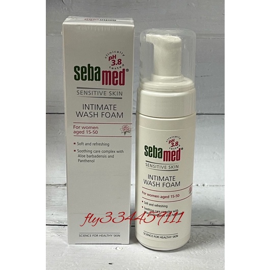 【Seba med 施巴】護潔泡泡慕斯 (女性清潔品) 150ml (優惠價@$320/瓶） | 蝦皮購物
