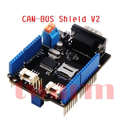 Seeed美國原廠 CAN-BUS Shield V2，CAN通訊協定 擴展板(相容Arduino)103030215 | 蝦皮購物