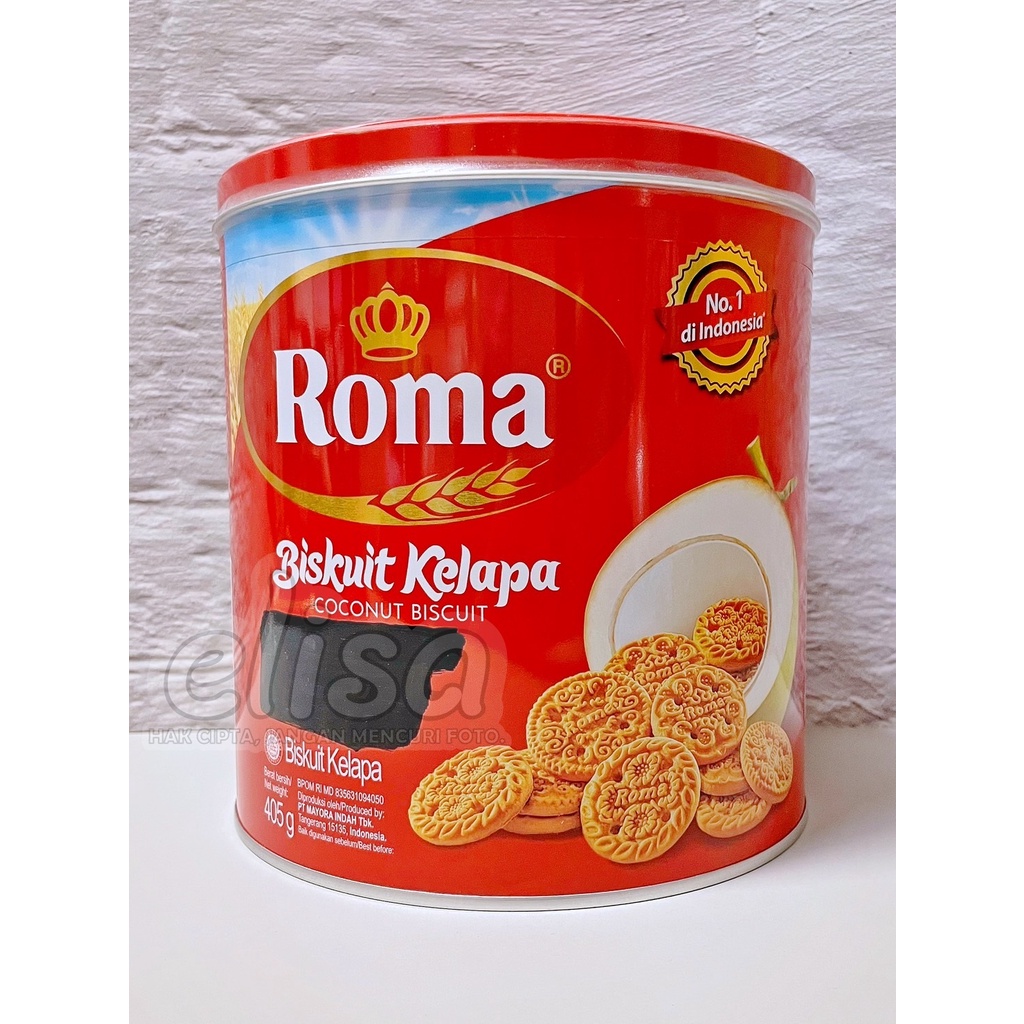 ROMA BISKUIT KELAPA KALENGAN 桶裝椰子餅乾 | 蝦皮購物