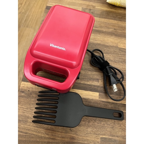 [日本帶回] Vitantonio 厚燒熱壓三明治機 VHS-10B 番茄紅 | 蝦皮購物
