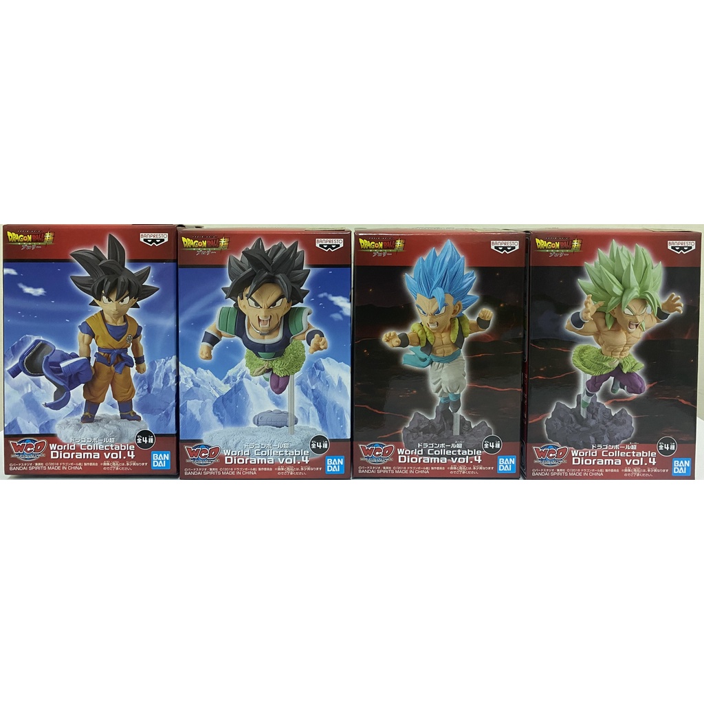 現貨{日版}[金證]七龍珠超 布羅利電影版WCD vol.4 | 蝦皮購物