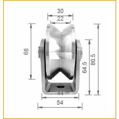 【singcoco】304 不銹鋼材質 角輪 H輪 U型輪 V型輪 大門輪 角鐵輪 角形 角型輪 軌道輪 鐵軌 | 蝦皮購物