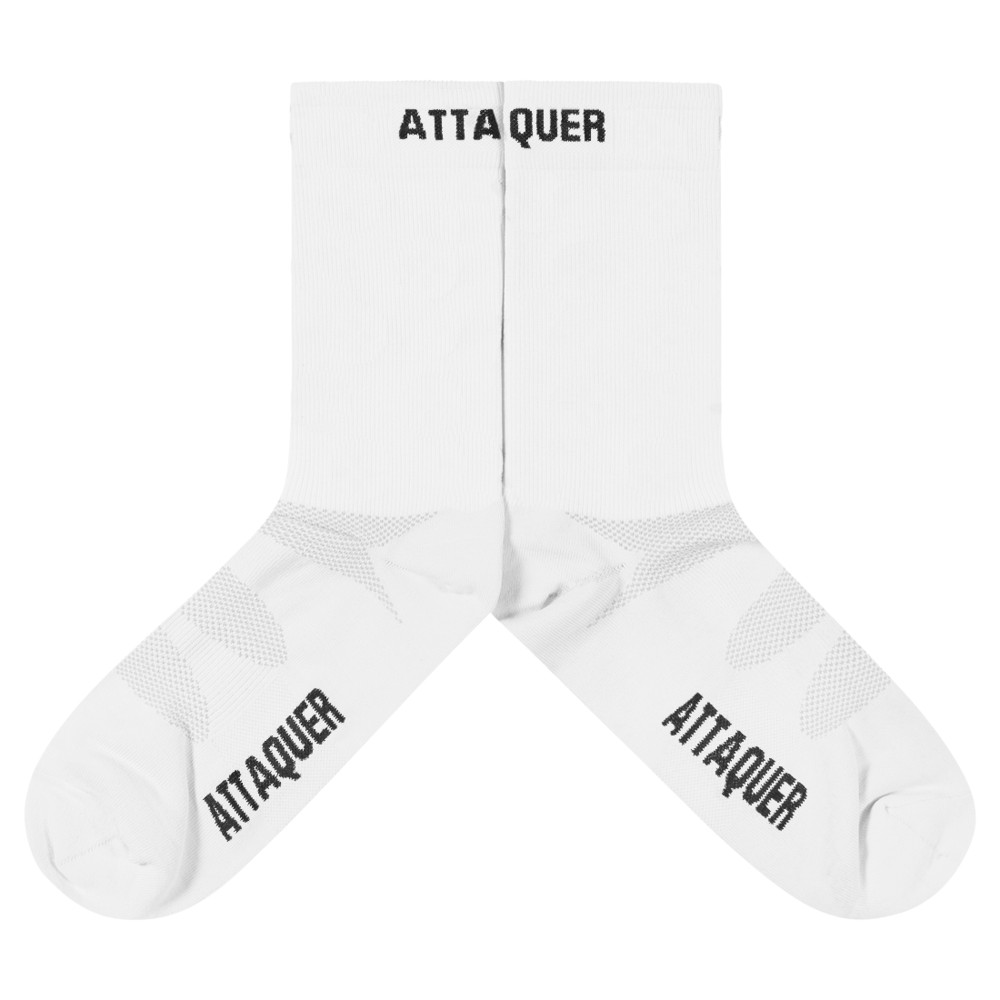 【YAO BIKE】ATTAQUER Socks Race ULTRA+ Logo White 高機能單車襪 | 蝦皮購物
