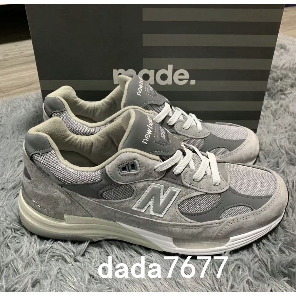 New balance M992 GR 元祖灰 麂皮 3M反光 美製 | 蝦皮購物