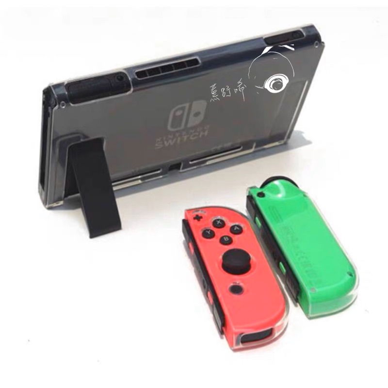 NS SWITCH OLED 電力加強版 透明主機矽膠保護套 分離式 TPU軟式保護套 果凍套 | 蝦皮購物
