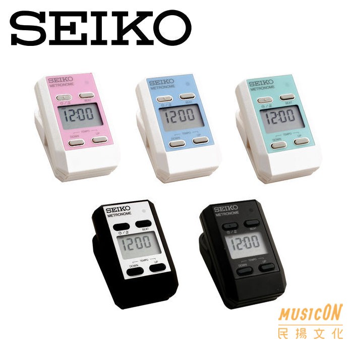 【民揚樂器】SEIKO DM51 日本精工 夾式電子節拍器 夾式節拍器 鋼琴節拍器 公司貨享保固 | 蝦皮購物