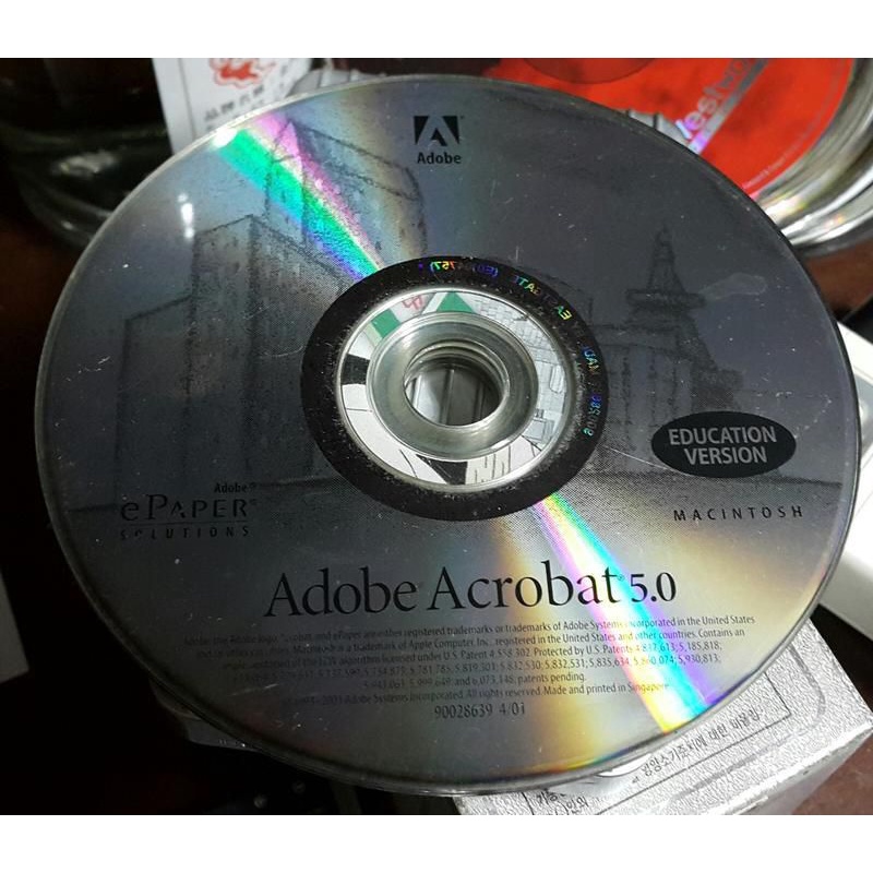 Adobe Acrobat 5.0--FOR MAC ~二手 | 蝦皮購物