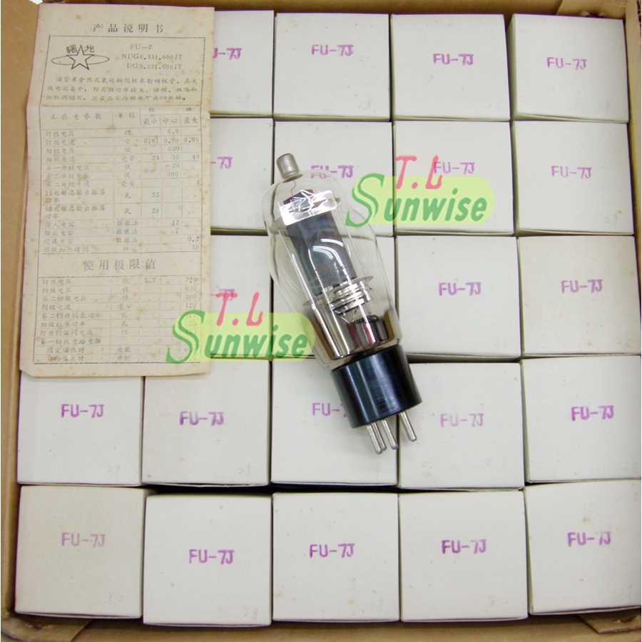 FU7 ︽NO:6815 曙光 FU-7 真空管(美國 807 )特性近 6L6GC 可用 轉接座︽NO:9901取代 | 蝦皮購物