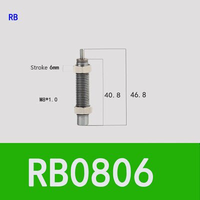 Rbc 液壓阻尼器 SMC 氣動油壓減震器緩衝器 RB0604 RB0806 RB1006 RB1007 RB1411 | 蝦皮購物