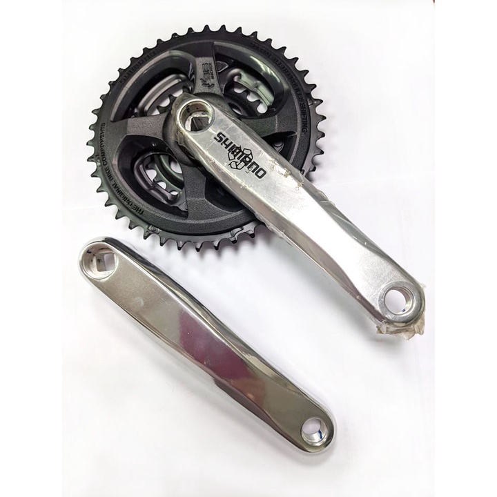 ☆☆＝ 阿 SO 單 車 ＝☆☆SHIMANO FC-M131 齒盤 大盤 四方孔 24/34/42T 170mm | 蝦皮購物