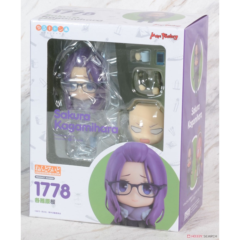 現貨 代理版 GSC 黏土人 1778 搖曳露營 各務原櫻 可動 完成品 | 蝦皮購物