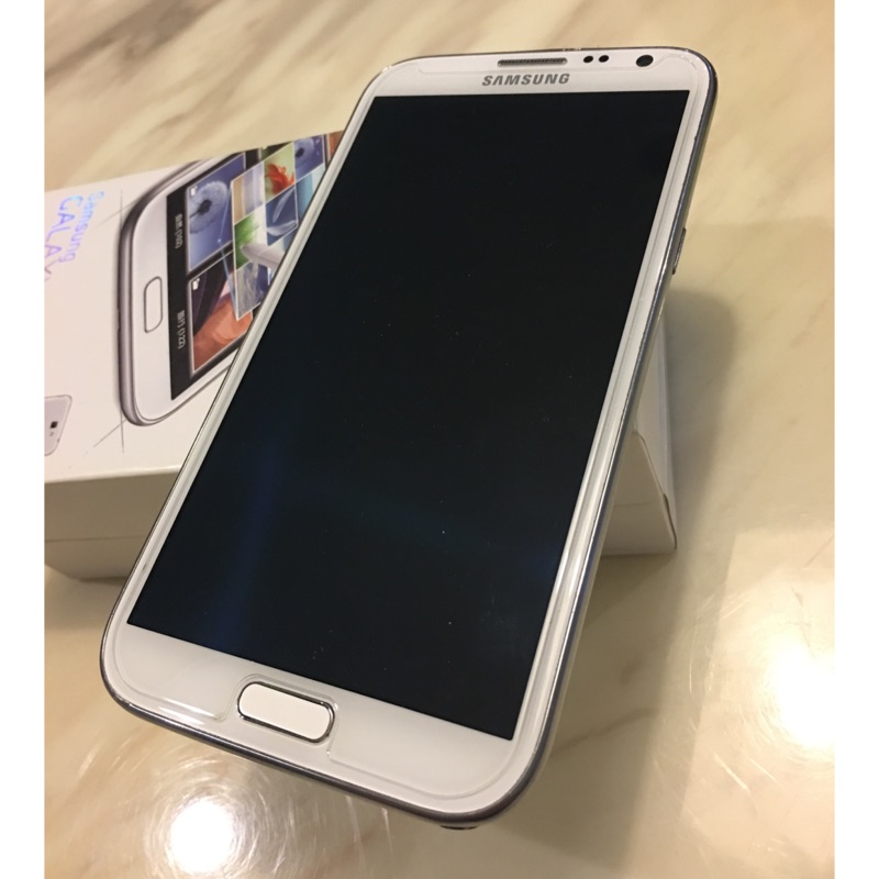 Samsung note2 白色 實拍如附件 | 蝦皮購物